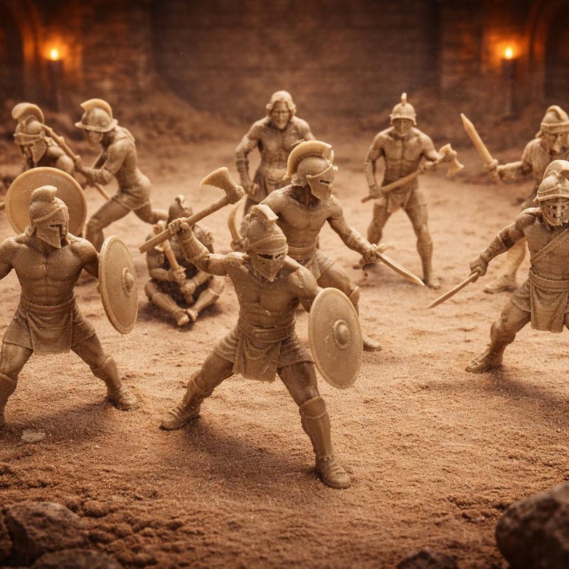 Gladiator Miniatures Stl - Etsy