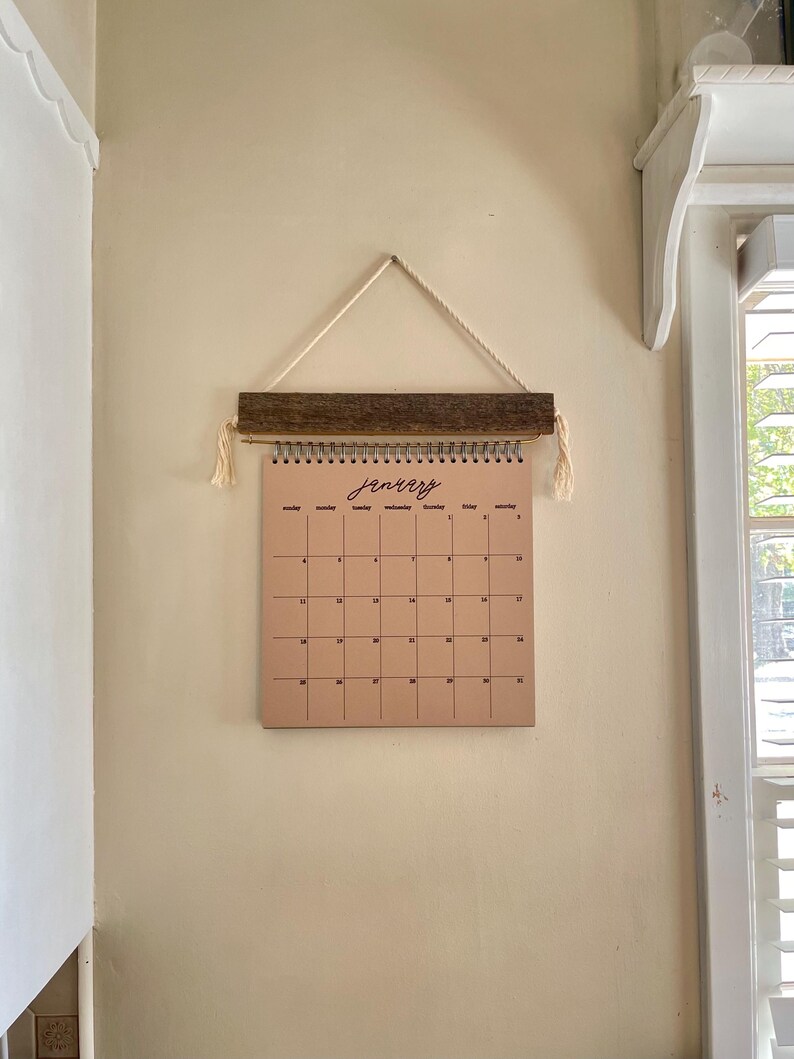 Personalized Memory Calendar 2026 • Scrapbook Wall Calendar Keepsake ...