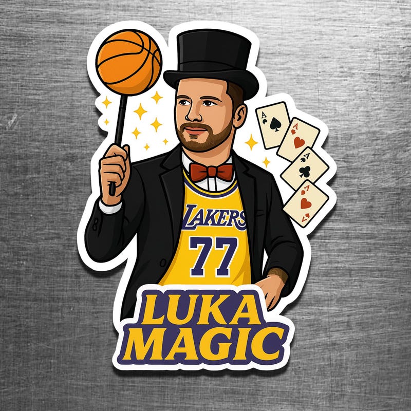 Lakers Stickers - Etsy
