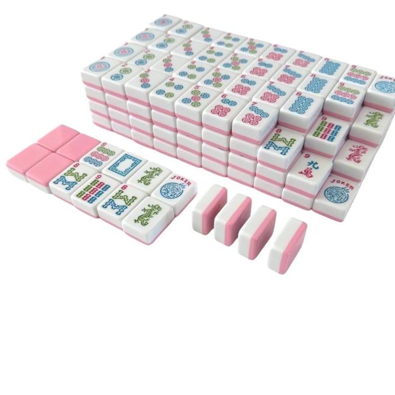 Mahjong Studios – Rose Dragon American Mahjong Tile Set (166 Tiles) - Etsy