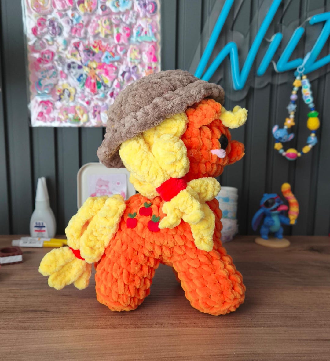Handmade Crochet My Little Pony Plush | Applejack - Etsy