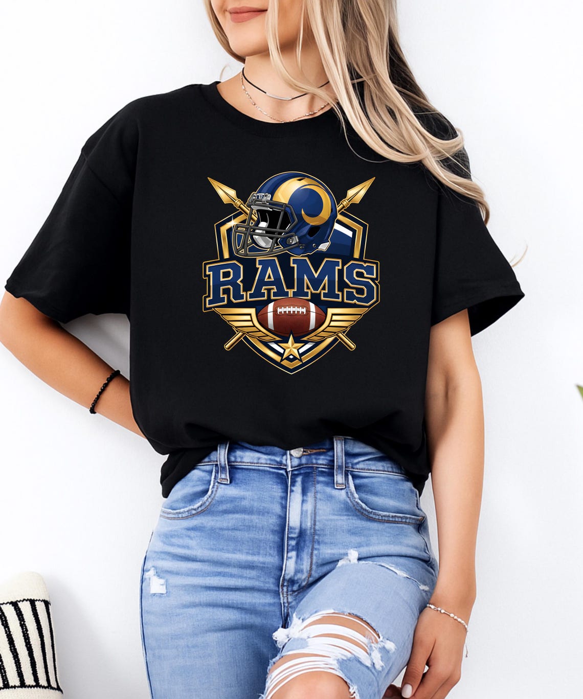 Rams Football Sublimation Clipart PNG: Use for T-shirt, Stickers, Mug ...