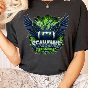Seahawks Football Clipart, Game Day PNG SVG (digital Download) - Etsy