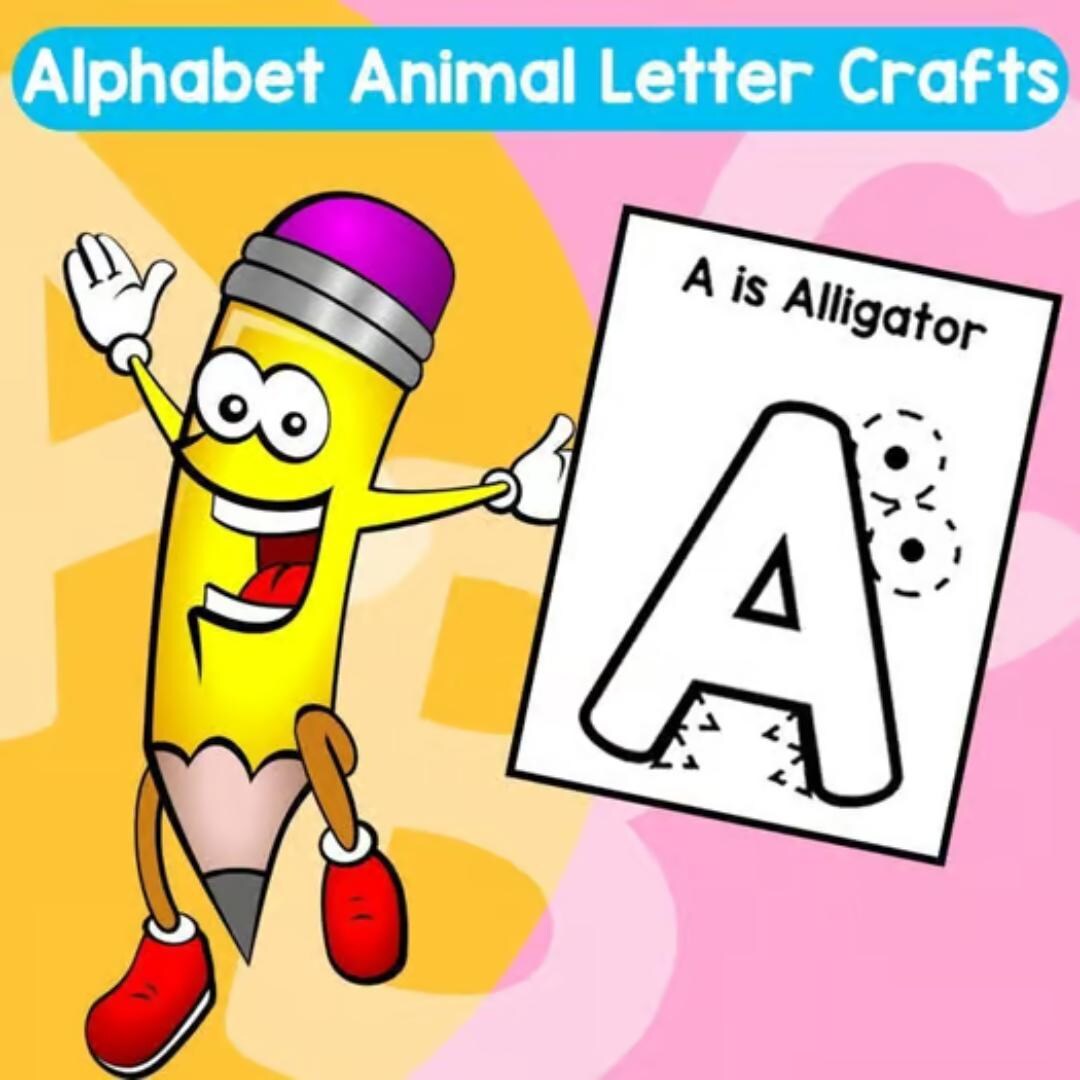 Alphabet Animal Letter Crafts (A-Z) - Etsy