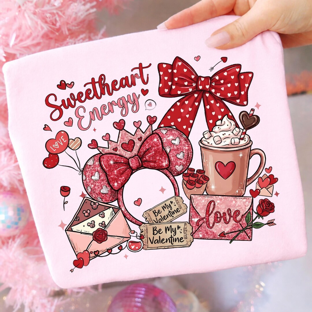 Sweetheart Energy Valentine PNG – Cute Valentine’s Day PNG, Love Hearts ...