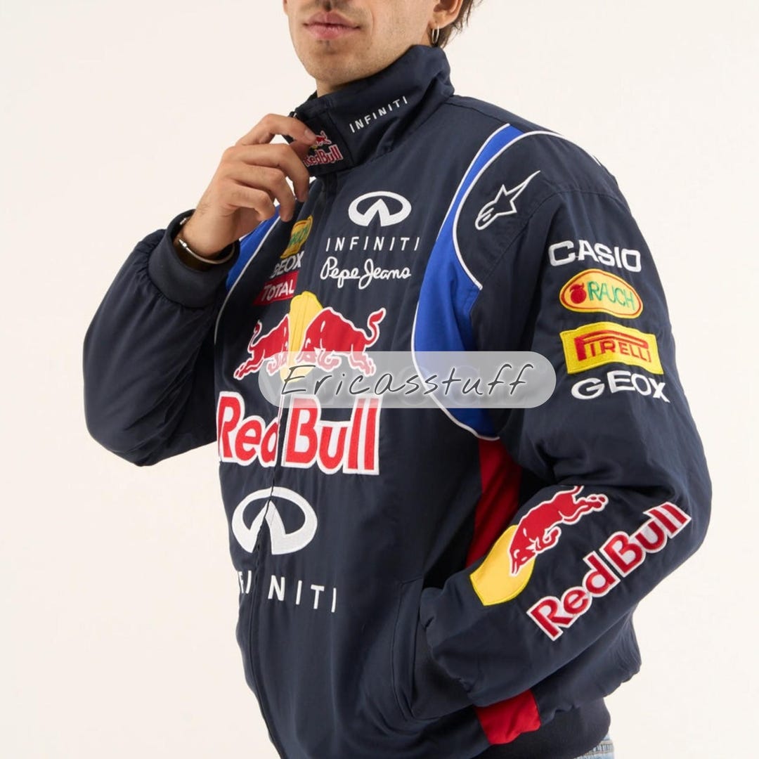 Red Bull Racing F1 Team Jacket – Infiniti Edition – Vettel Era Style ...