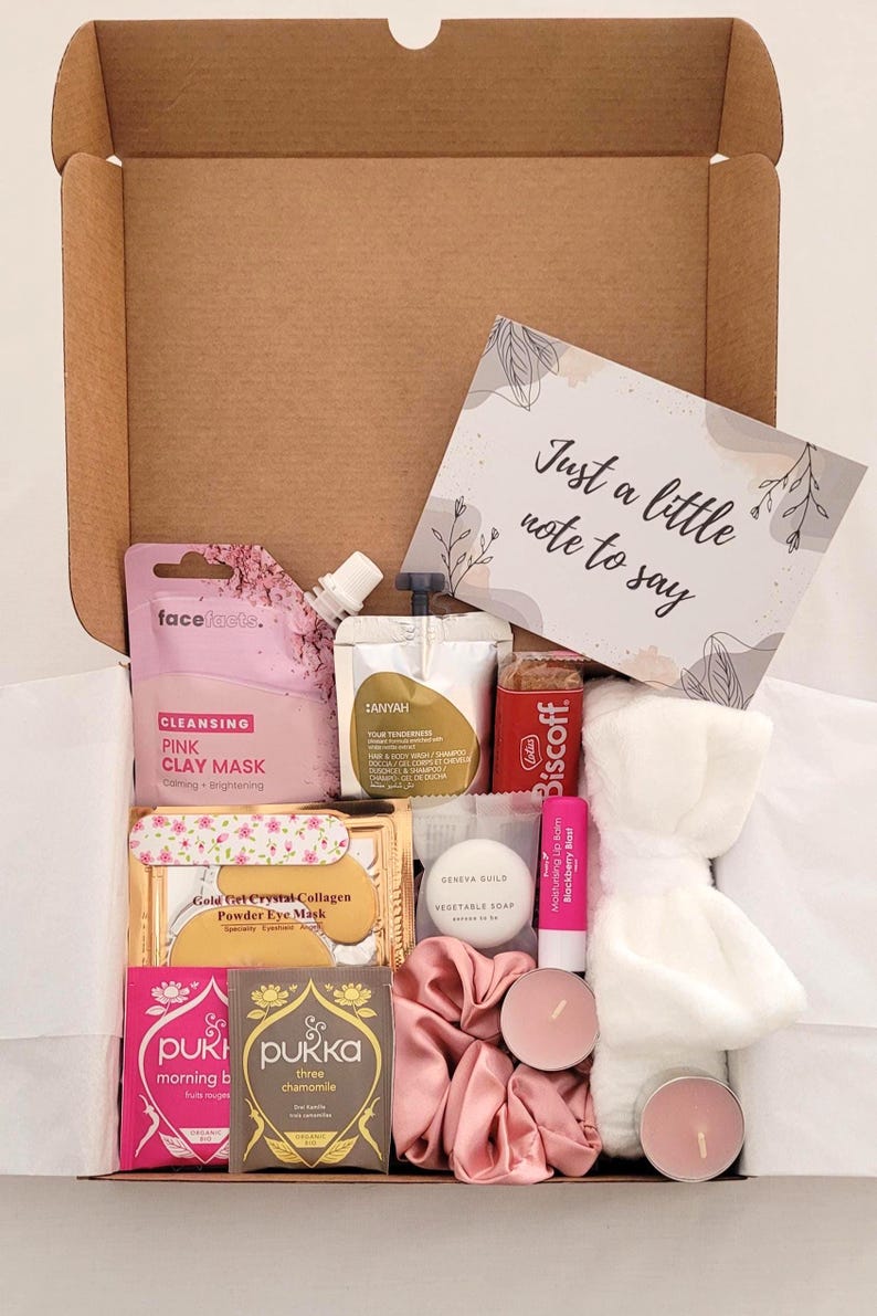 Hug in a Box Hamper - Thinking of You Package - Teen Birthday Gift for ...