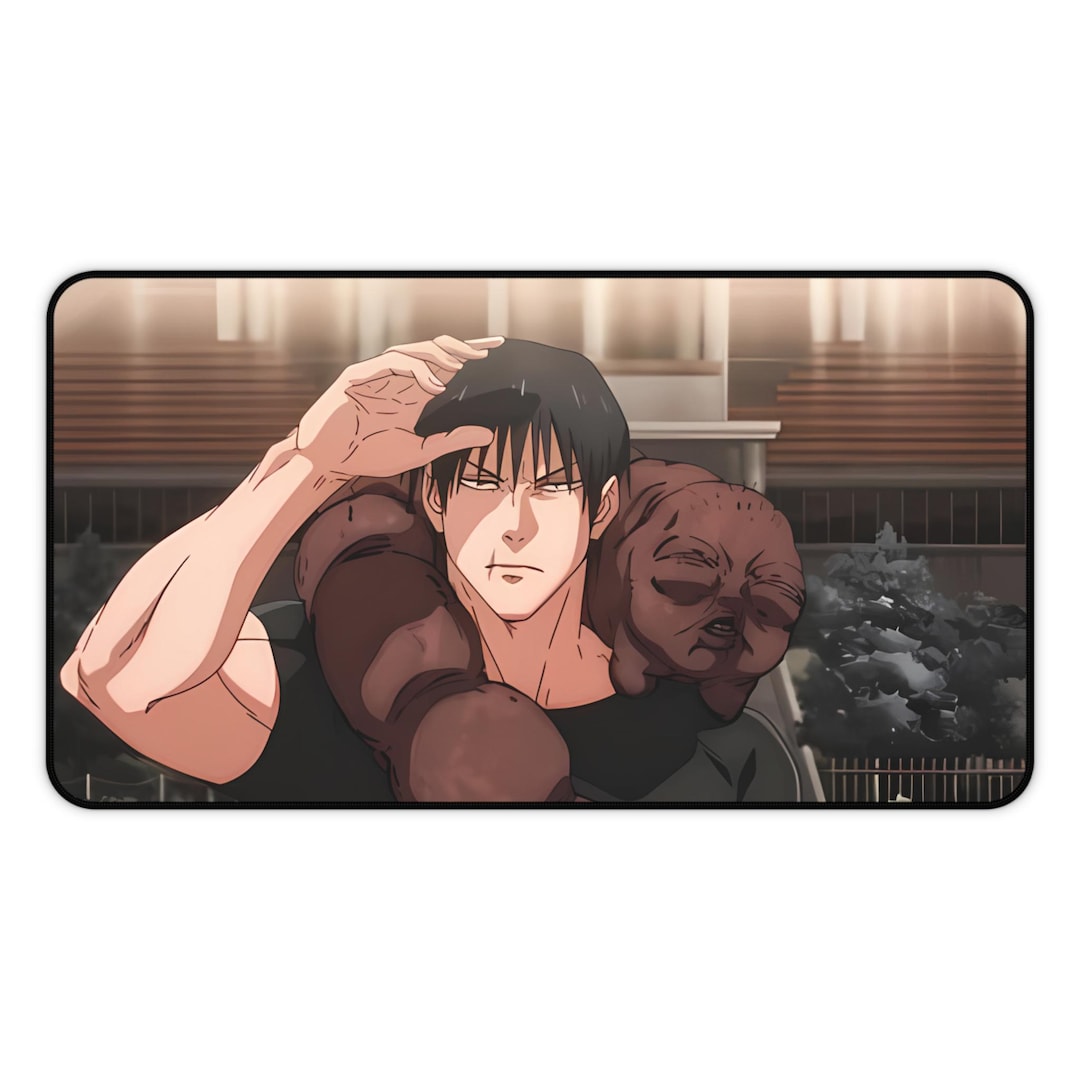 Jujutsu Kaisen Toji Fushiguro Mousepad | Cursed Spirit Anime Desk Mat ...