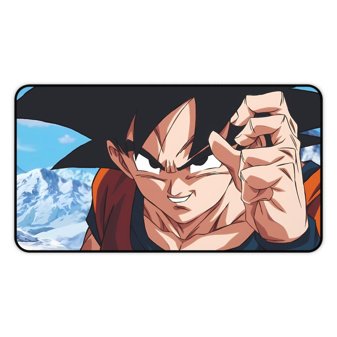 Goku Instant Transmission | Dragon Ball Z Heroic Anime Mousepad - Etsy