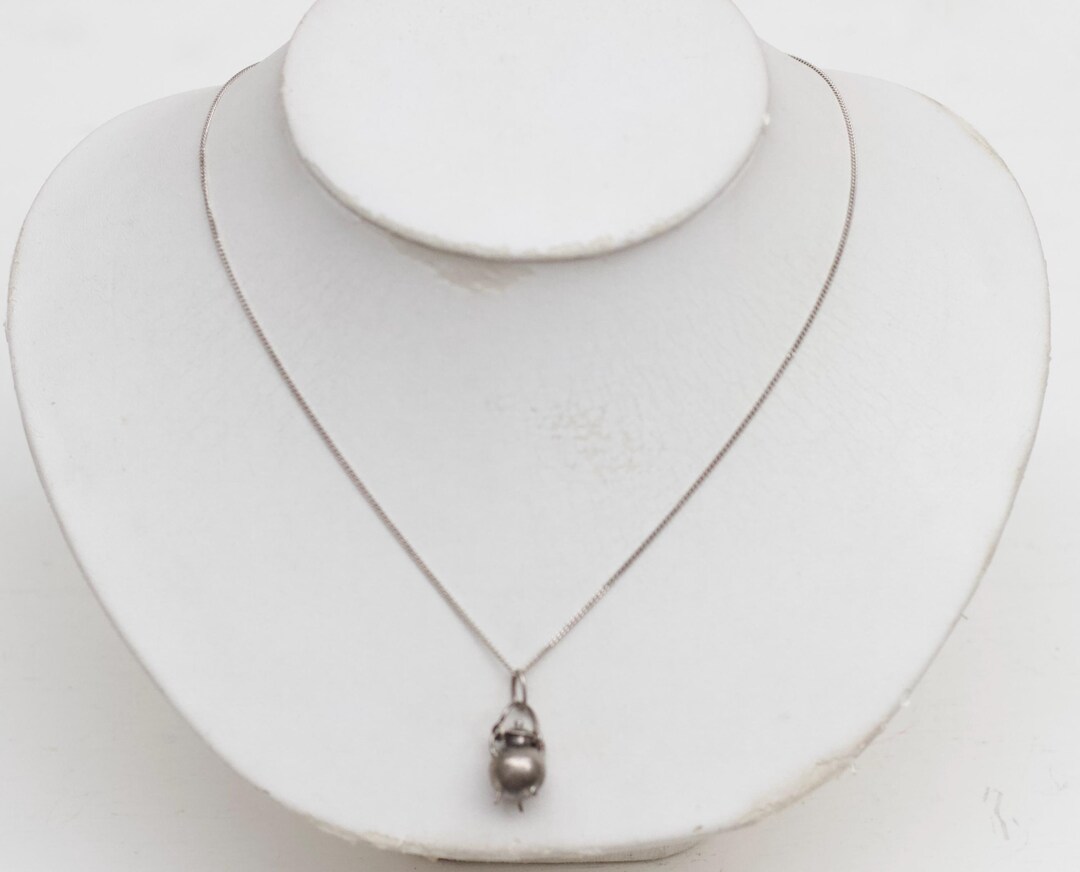 Tiny Cauldron Necklace Antique Sterling Silver Miniature Cauldron ...