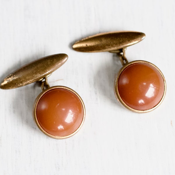 Orange Cufflinks - Etsy