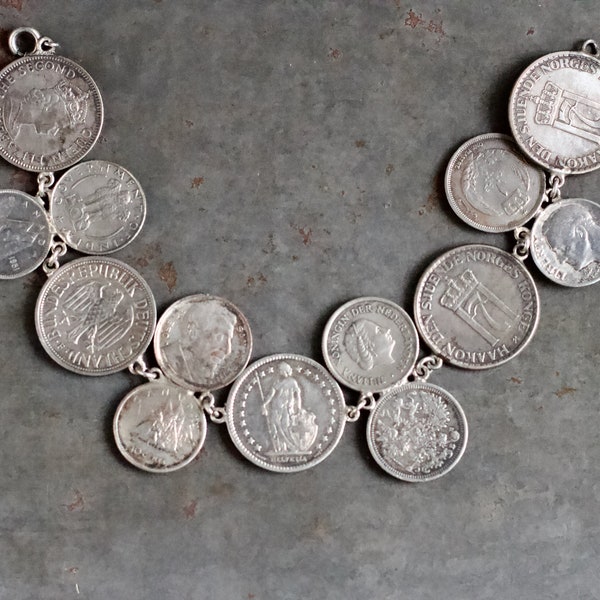 Coin Bracelet - Etsy