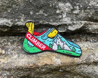 Climbing Patch - Etsy