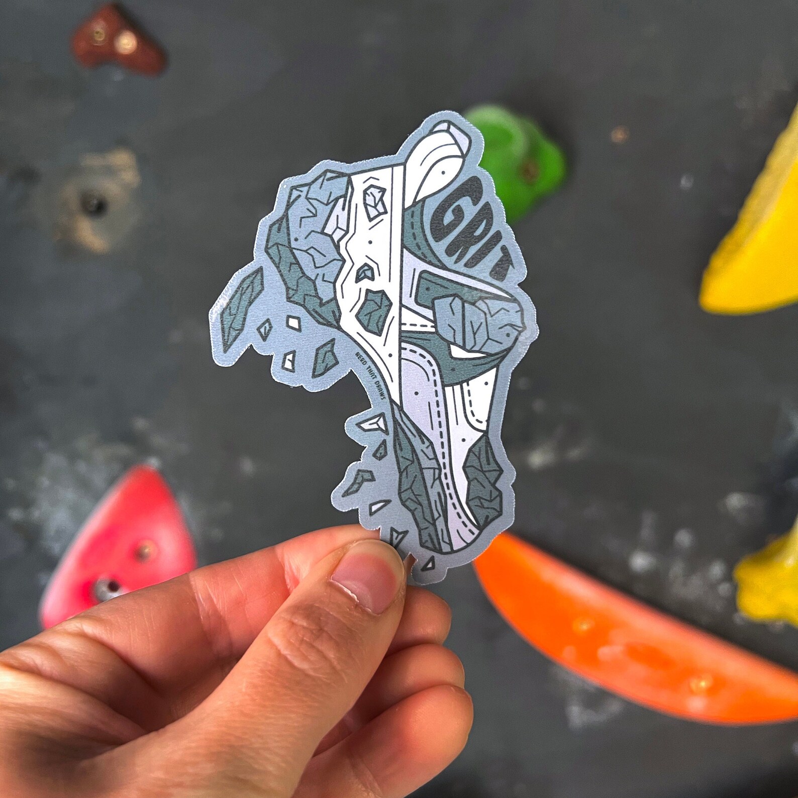 Climbing Bouldering Shoe Sticker Pack - Etsy