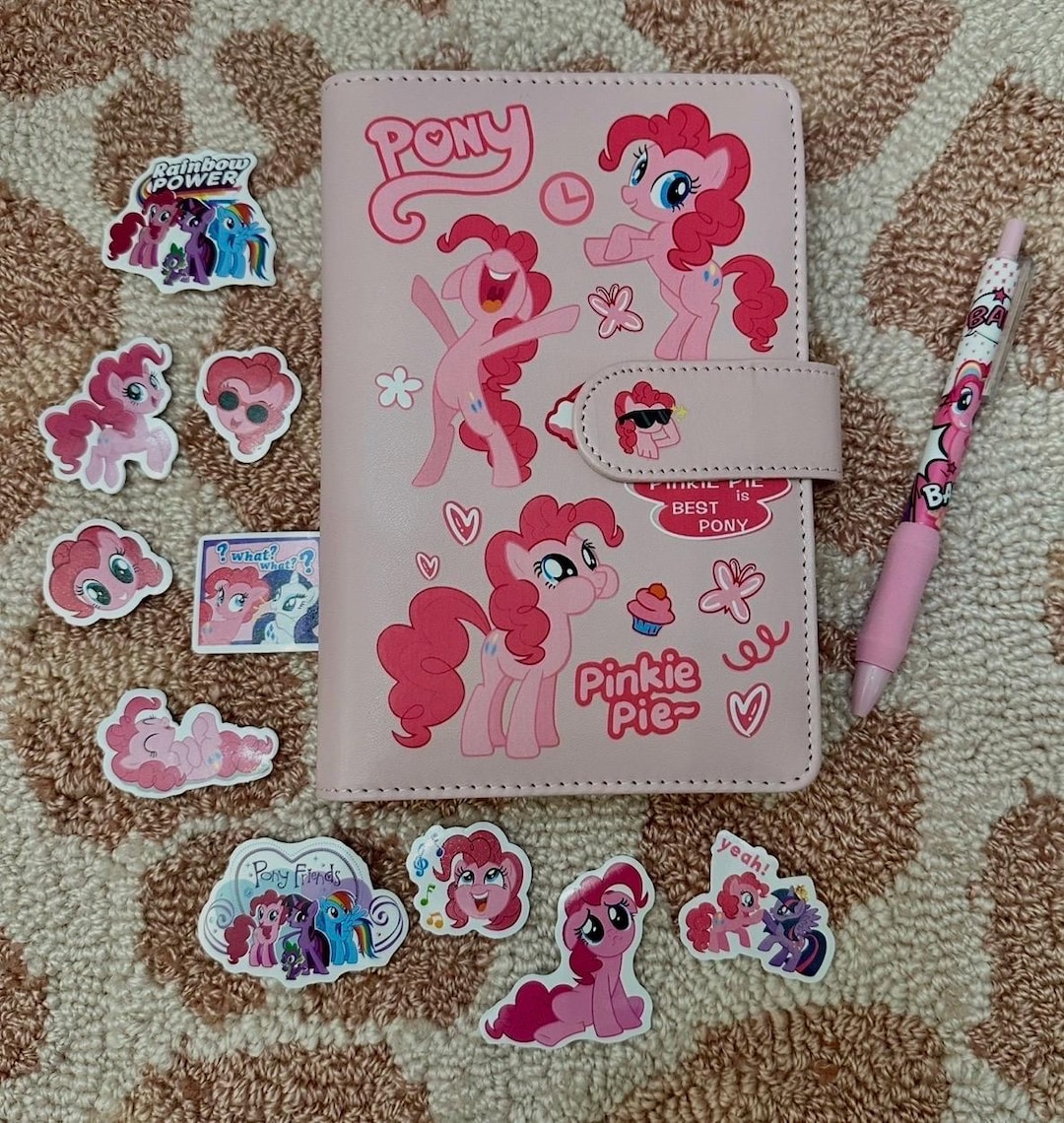 My Little Pony Notebook/organizer/planner - FOUR COLOR OPTIONS - Etsy