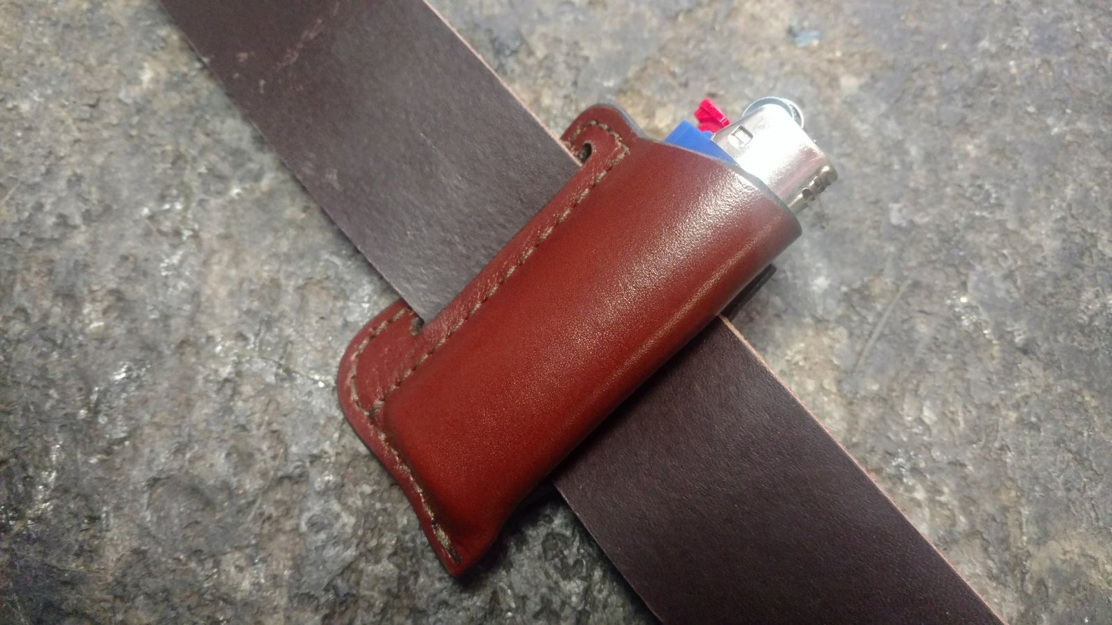 Handmade Lighter Leather Case Belt Loop Genuine Leather - Etsy