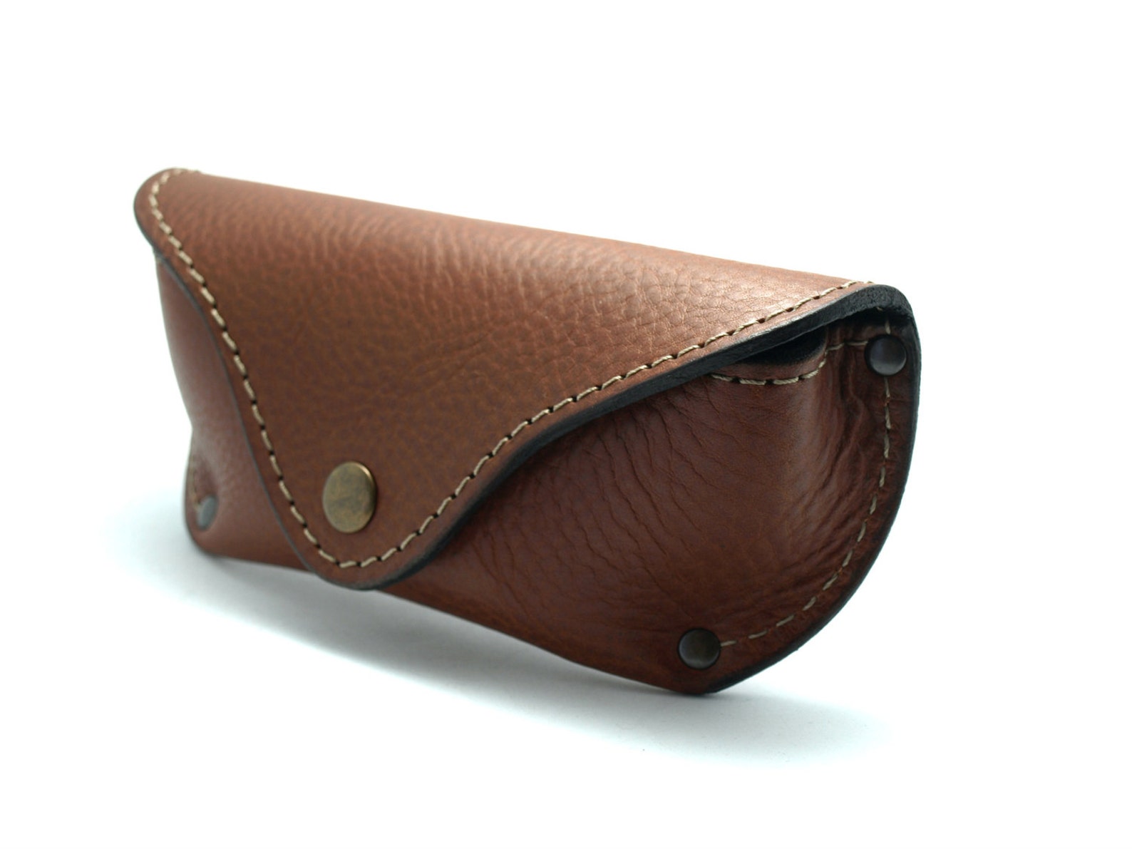 Elegant Handmade Blue Leather Case to Be Able to Fit Ray Ban - Etsy