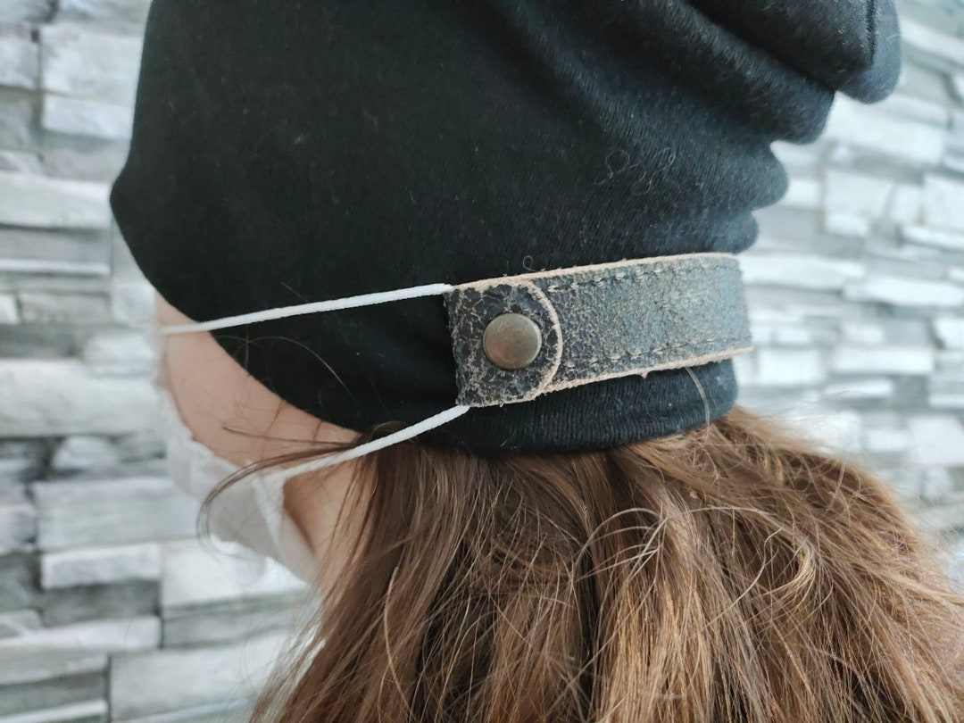 Face Mask Expander Vintage Double Sided Genuine Cowhide Mask Face ...