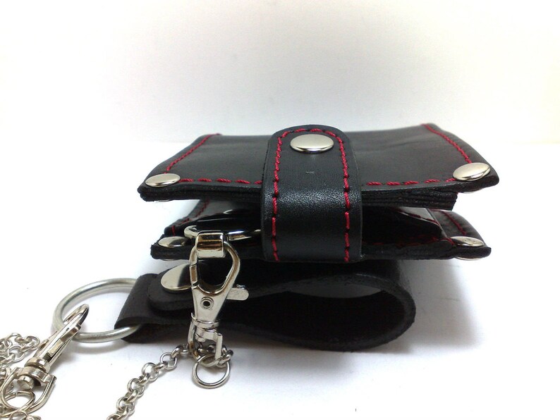 Perfect Bike Wallet From Navy Blue Genuine Leather Two Pockets - Etsy