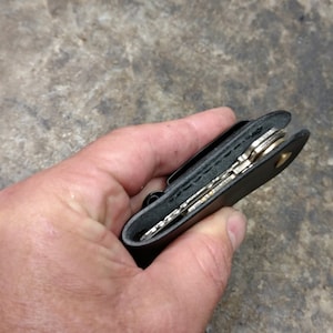 Comfortable Belt Keychain Slim Compact Max 3 Key Holder From Thick ...