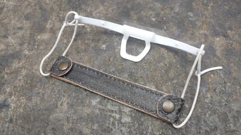 Face Mask Expander Vintage Double Sided Genuine Cowhide Mask - Etsy