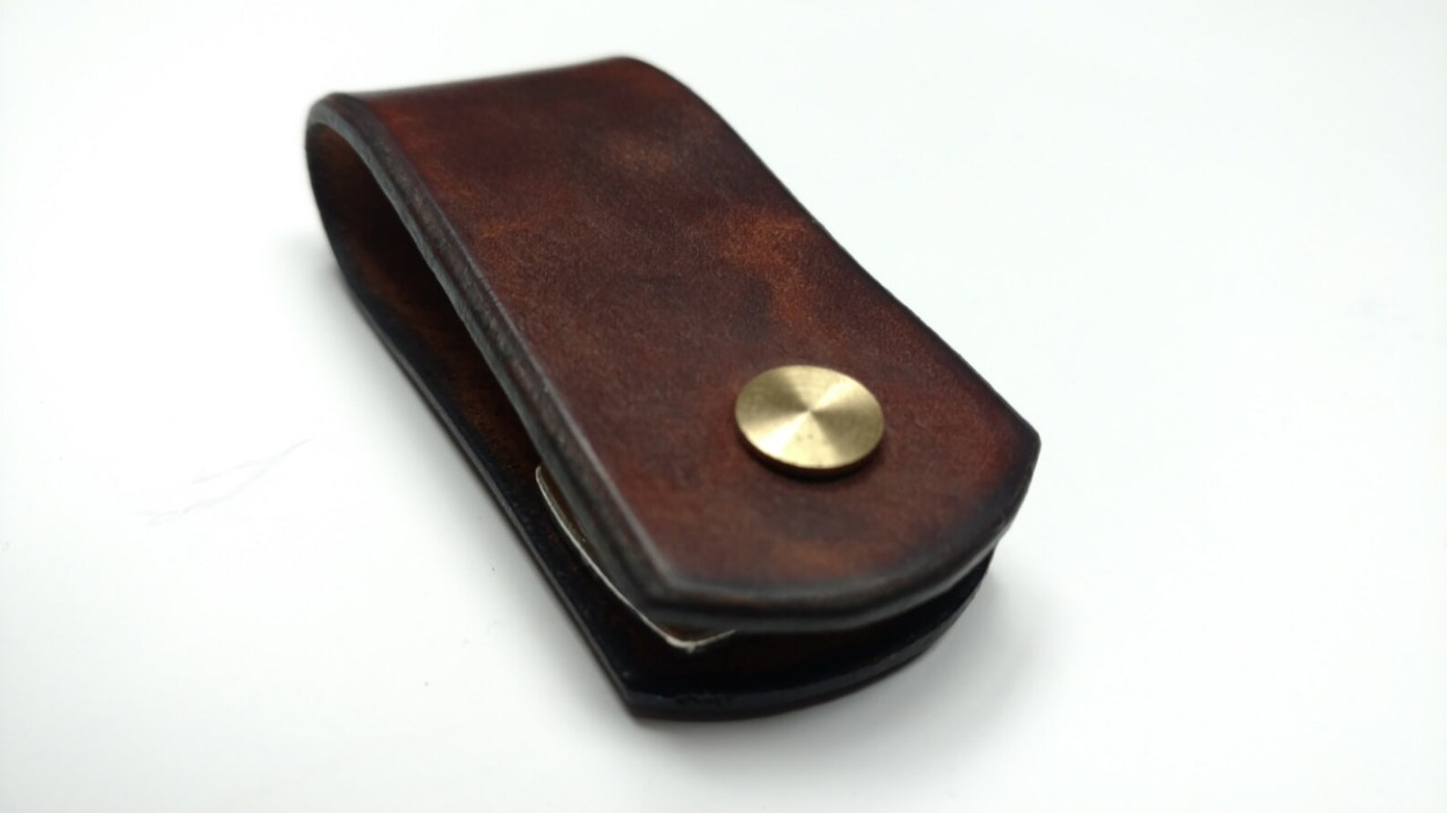 Comfortable Small Compact 3-key Holder From Thick Genuine - Etsy