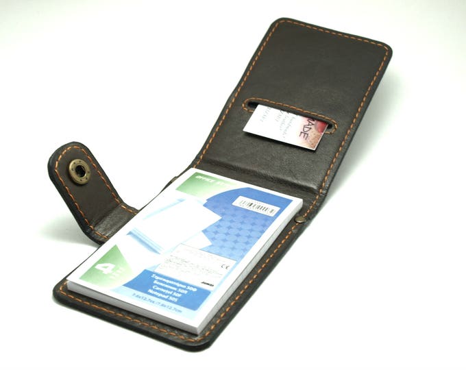 Mini Note Pad Cowhide Business Notepad Notebook Pad Executive Custom ...