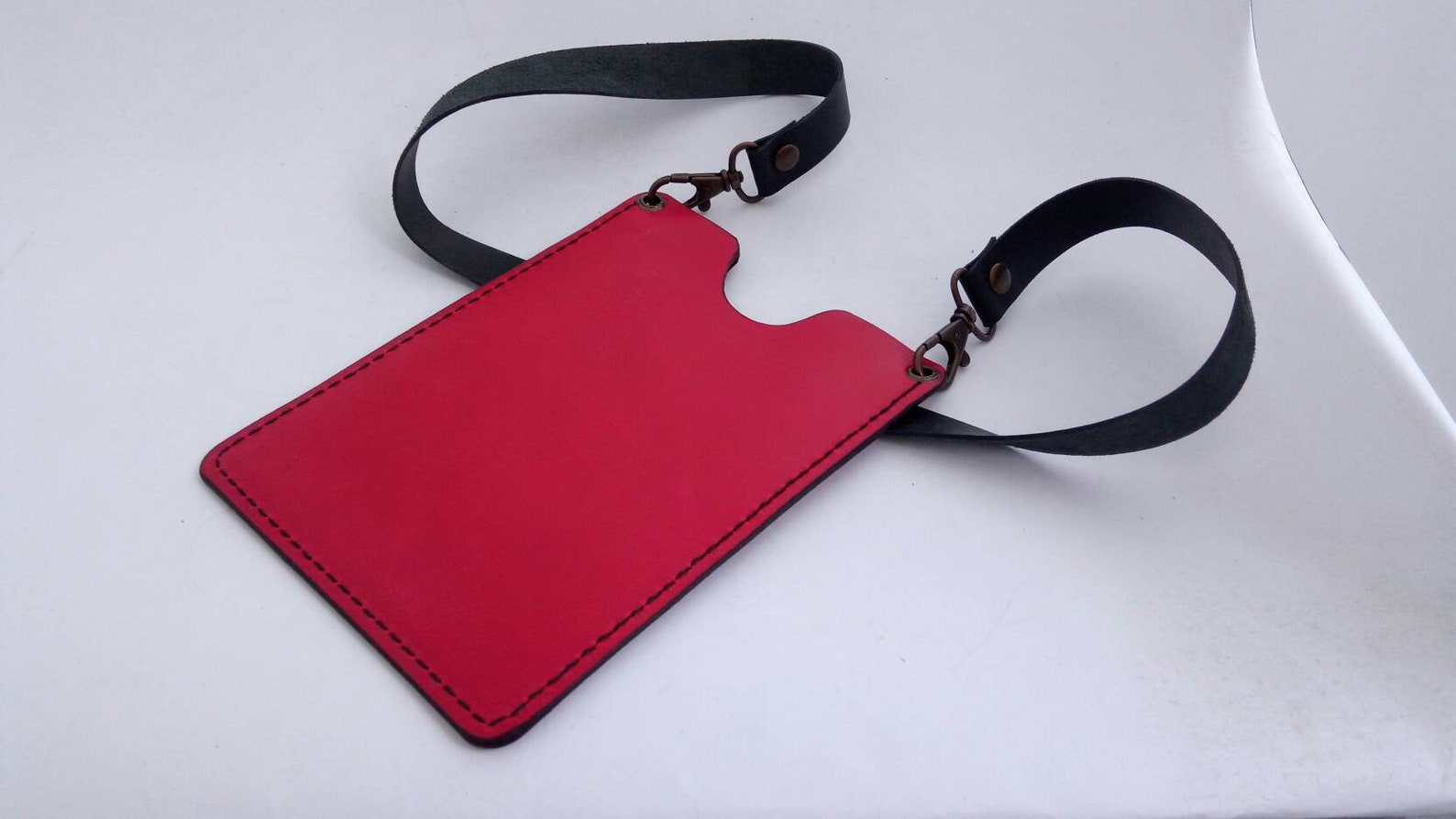 New Handmade Useful Italian Leather Travel Pouch for Passport | Etsy