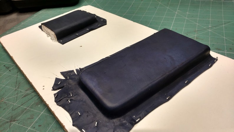 Custom Size Leather Case to Fit Cell Phone and Ifi Hip Dac Charging Two ...