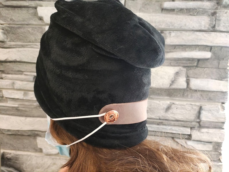 Face Mask Expander Brown Genuine Cowhide Mask Face Stirrups | Etsy