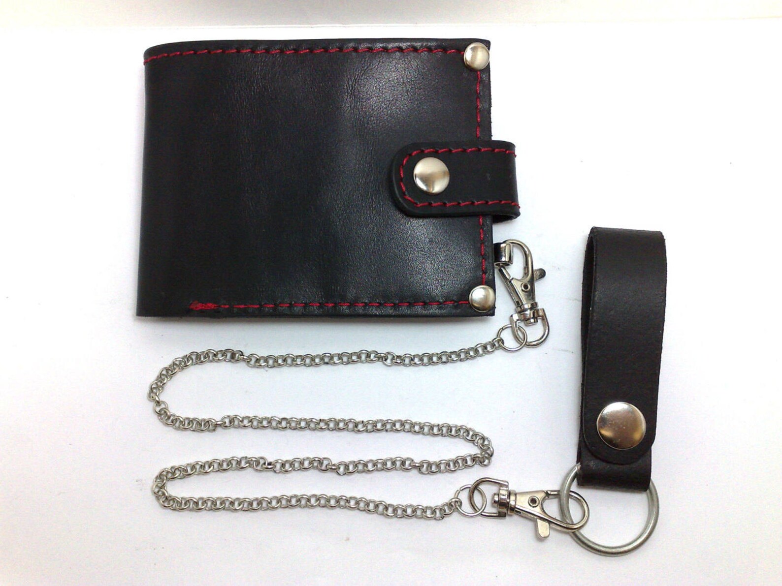 Perfect Bike Wallet From Navy Blue Genuine Leather Two Pockets - Etsy