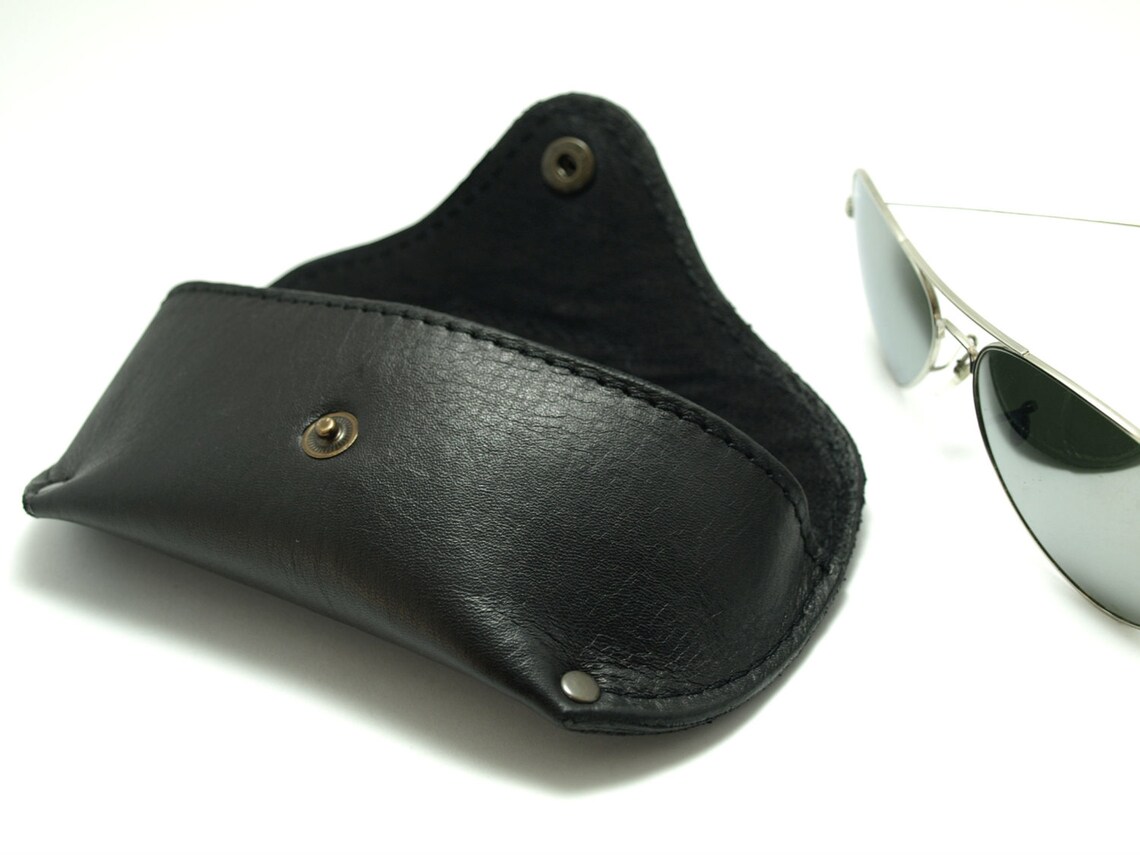 Elegant Handmade Leather Case to Be Able to Fit Ray Ban or - Etsy