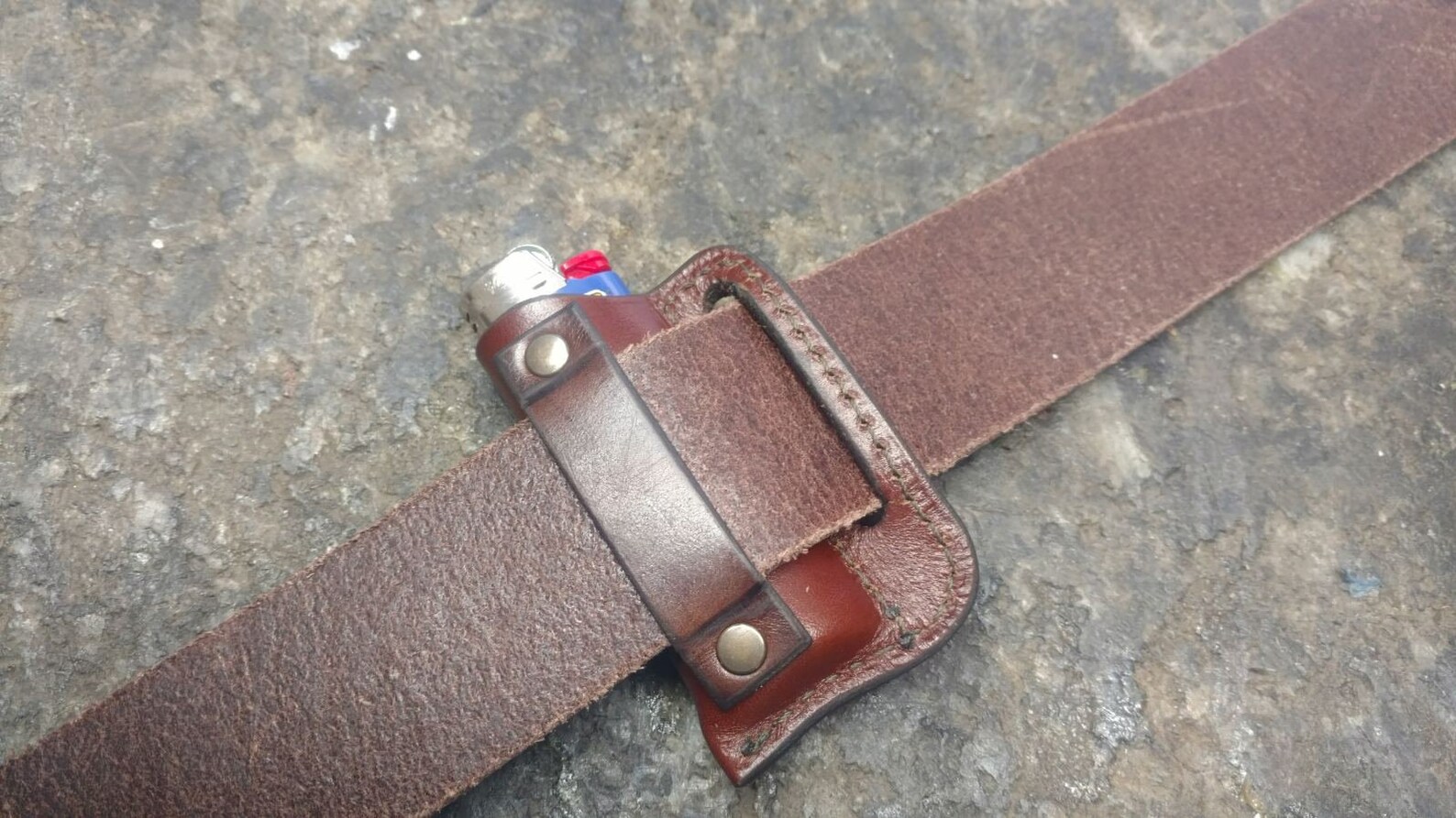 Handmade Lighter Leather Case Belt Loop Genuine Leather - Etsy
