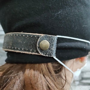 Face Mask Expander Vintage Double Sided Genuine Cowhide Mask Face ...