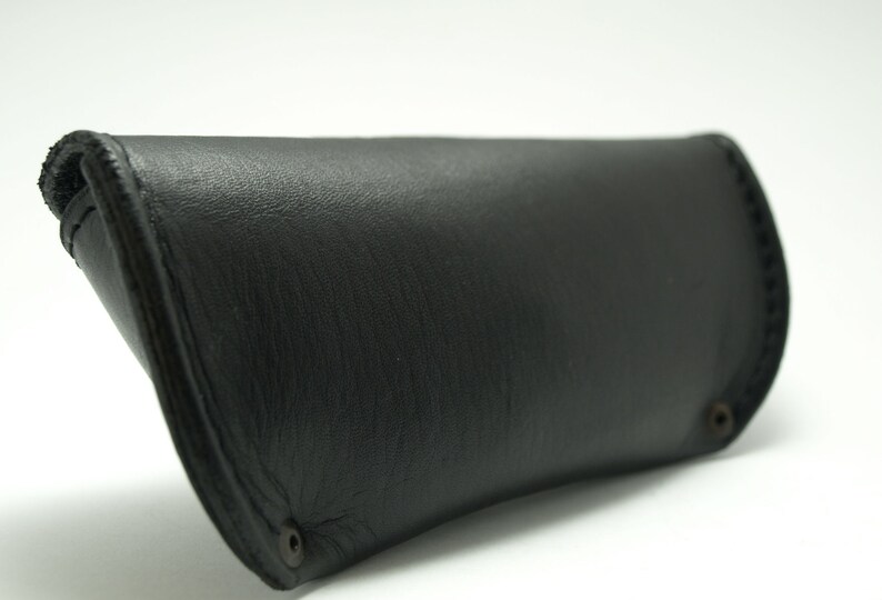 Elegant Handmade Blue Leather Case to Be Able to Fit Ray Ban - Etsy