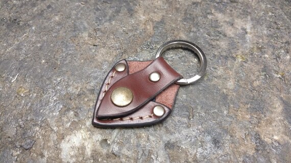 Handmade Leather Guitar Pick Holder Brown Genuine Leather - Etsy