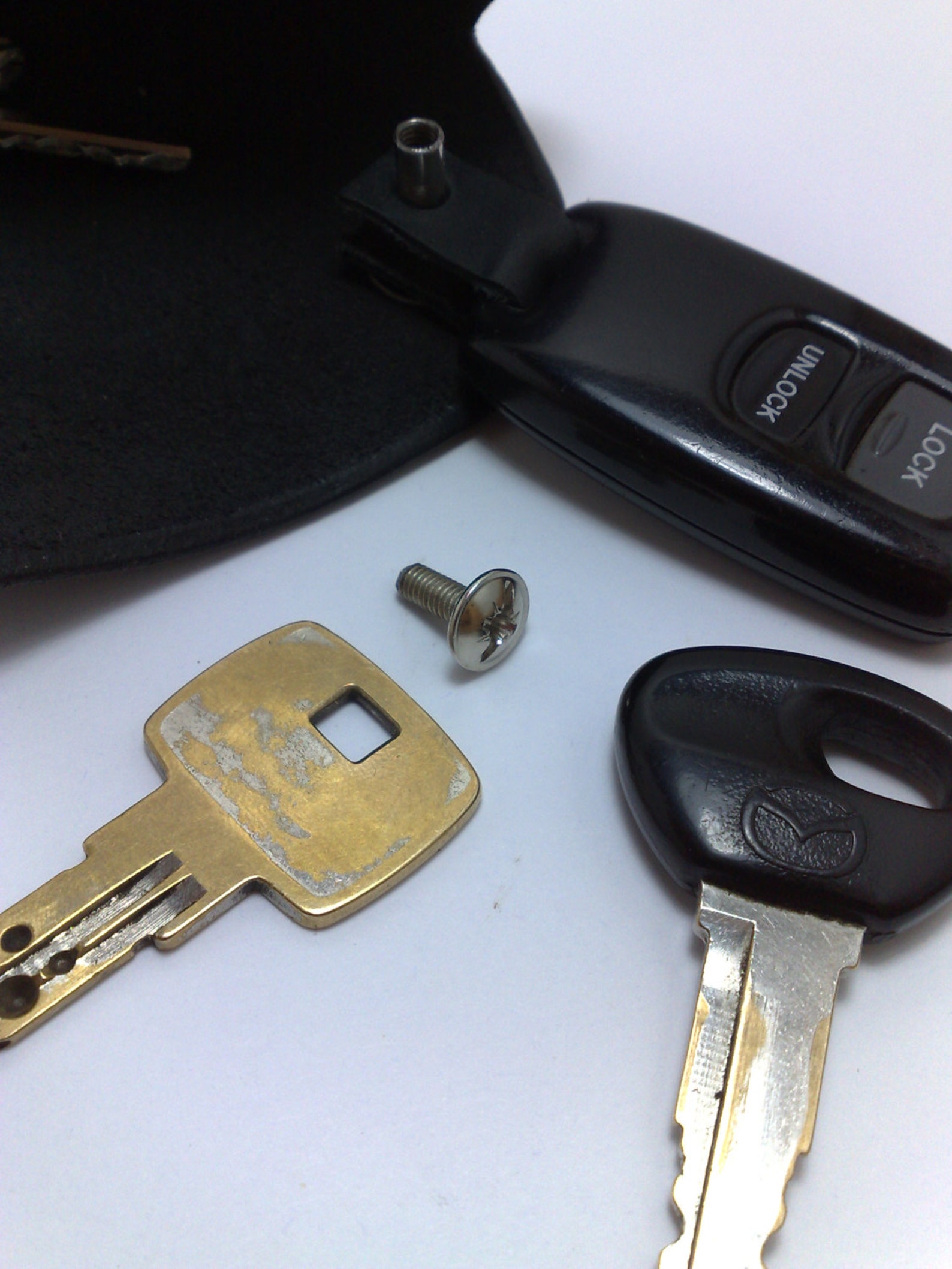 Convenient Big Keychain From Cowhide Holds 4-6 Regular Keys - Etsy