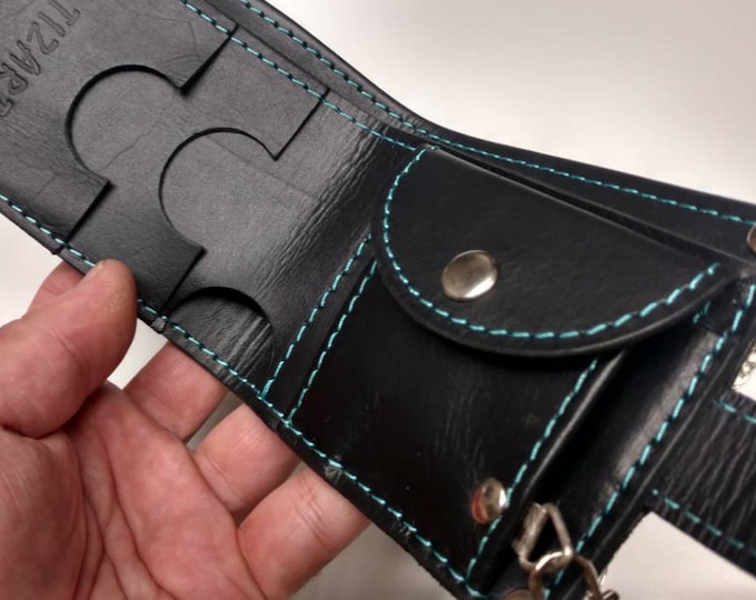 NEW Perfect Bike Wallet From Genuine Leather Two Pockets for Business ...