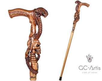 Skull Walking Cane | Etsy