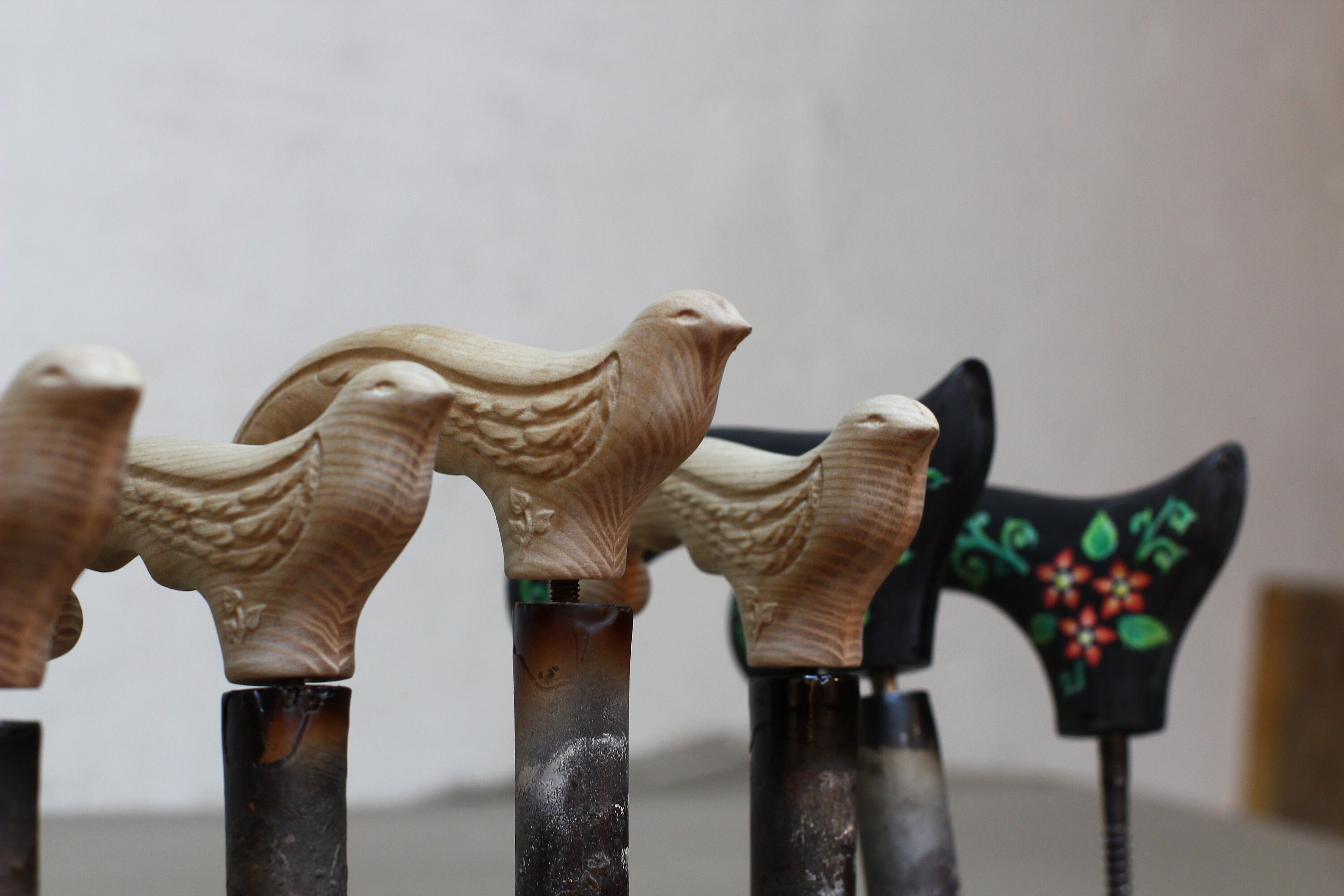 Swallow Bird Light Wooden Walking Cane Ladies Walking Stick | Etsy