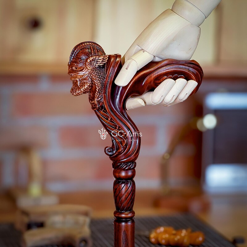 Viking Cane for Men - Etsy