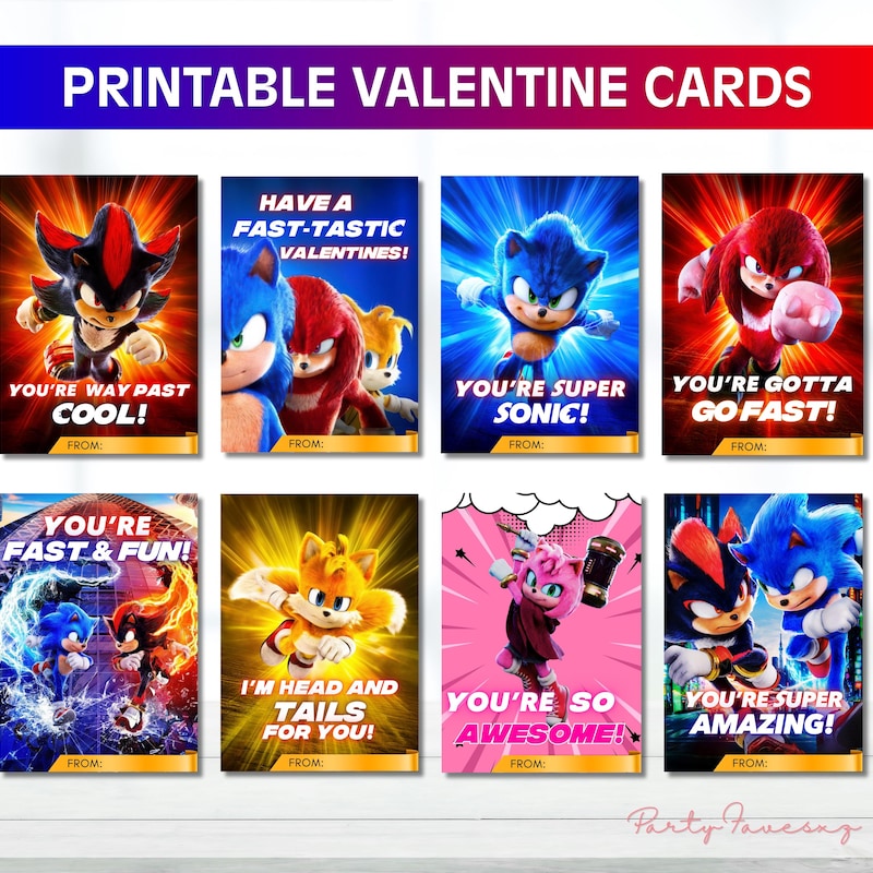 Sonic Valentines Shirt - Etsy