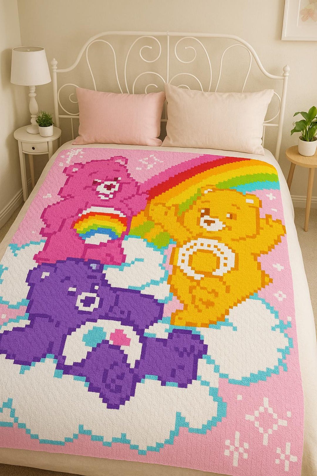 Bears Rainbow C2C Crochet Pattern | Digital Download - Etsy