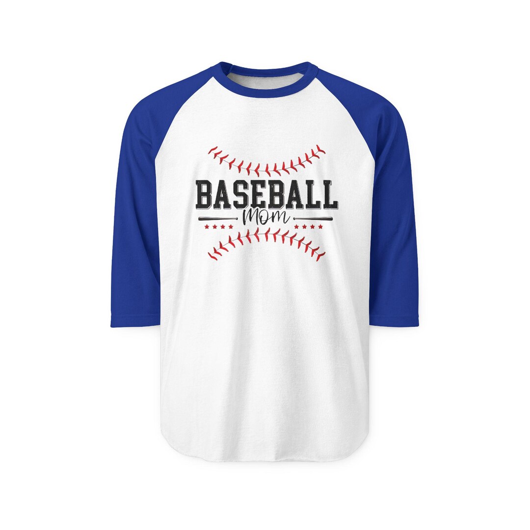 Baseball Raglan Shirt Vintage Stitch Graphic 3/4 Sleeve - Etsy