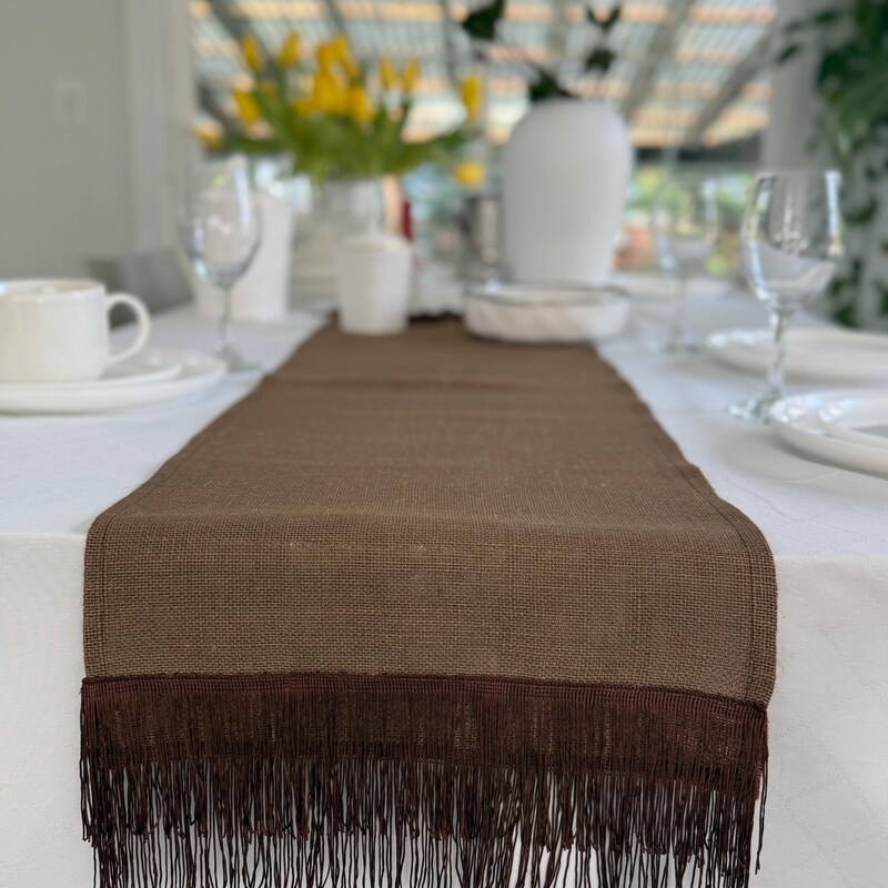 Burlap Table Runners - Etsy