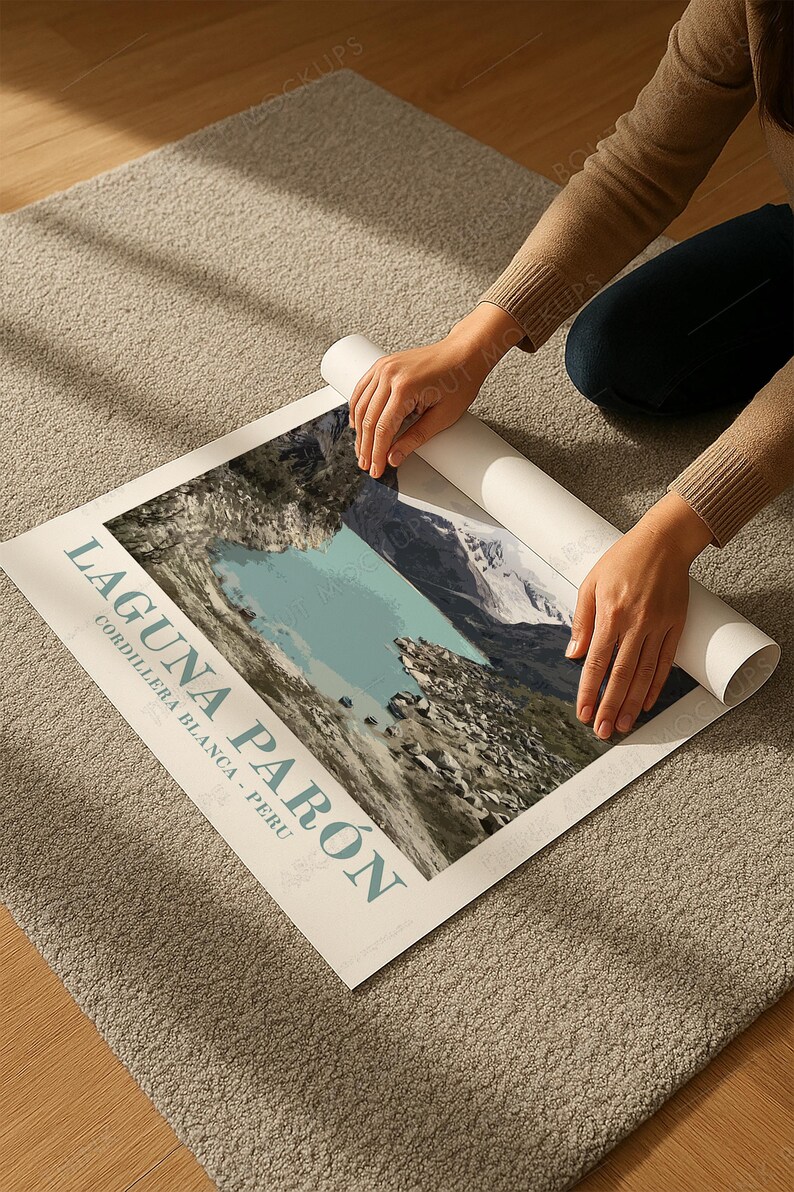Rolled Poster Mockup, A4 A3 ISO, PSD Template (digital Download) - Etsy UK