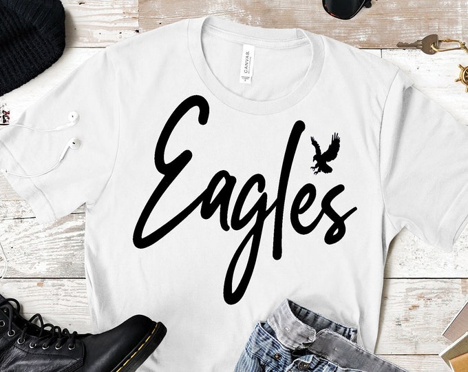 Digital File Eagles Script to Make Your Favorite Team Shirt PNG Digital ...