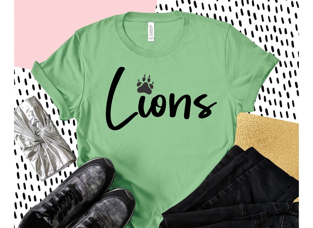 Digital File Lions Script Digital File Perfect for Making Your Favorite ...