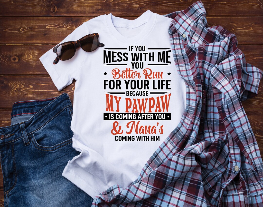 Pawpaw and Nana Run! PNG File (digital Download) - Etsy