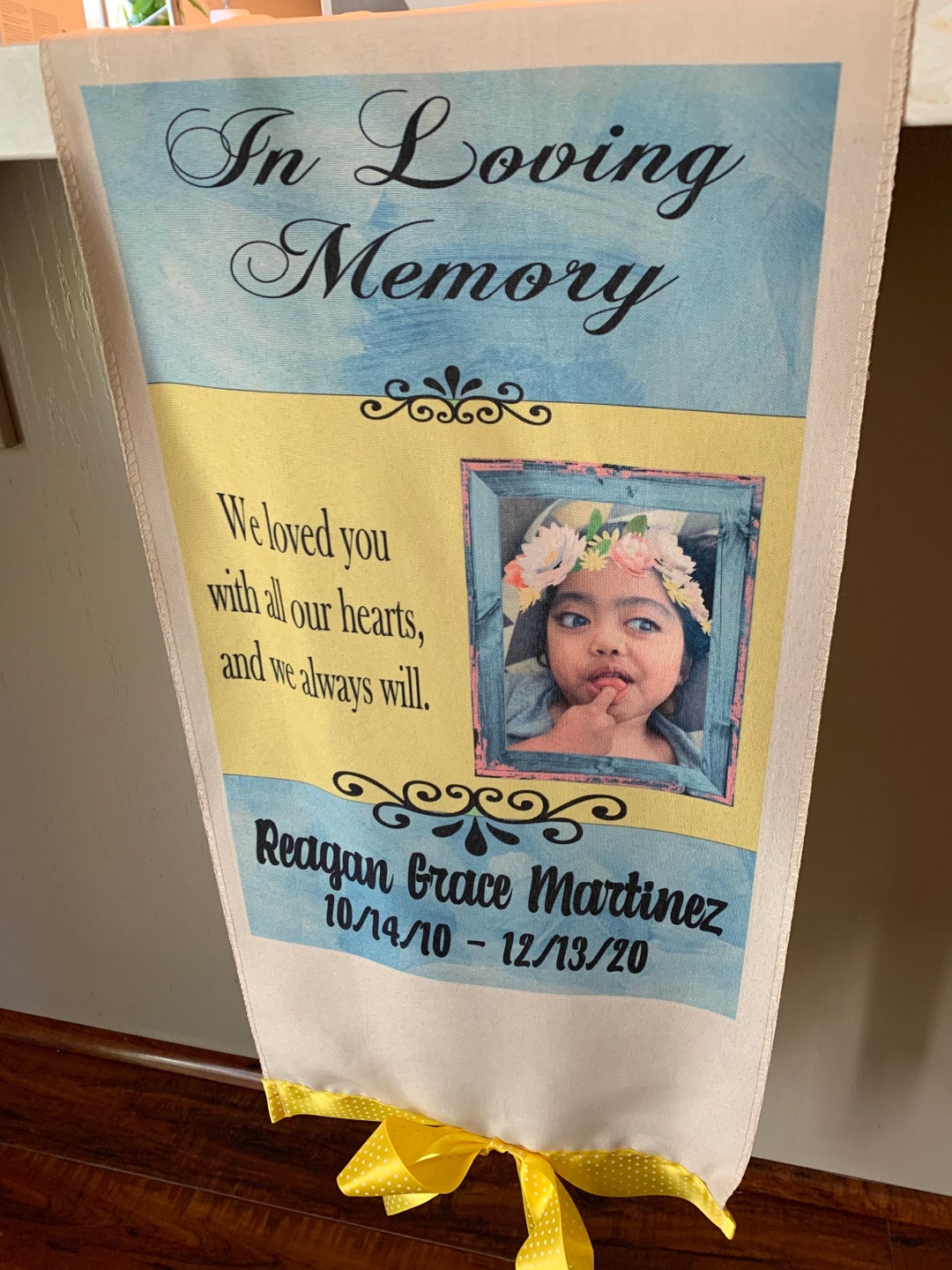 Memorial Drape for Casket Cremation Box or Table for a - Etsy
